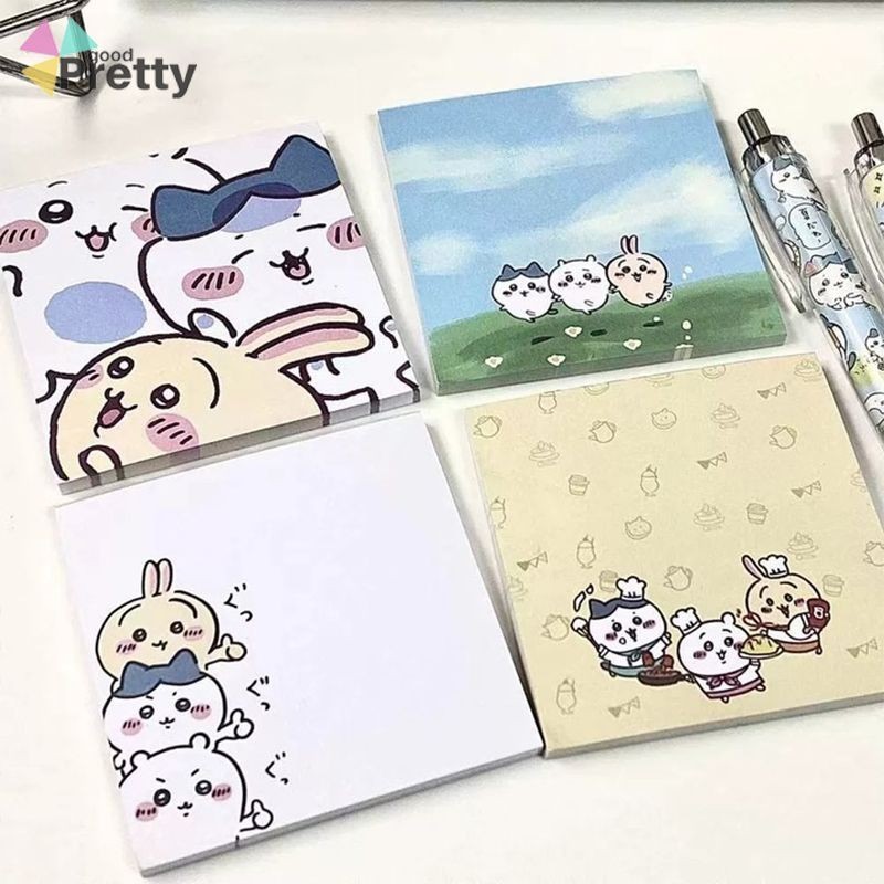 Non-stick Memo Book Cartoon Student Memo Paper Cute Tearable Memo Paper ...