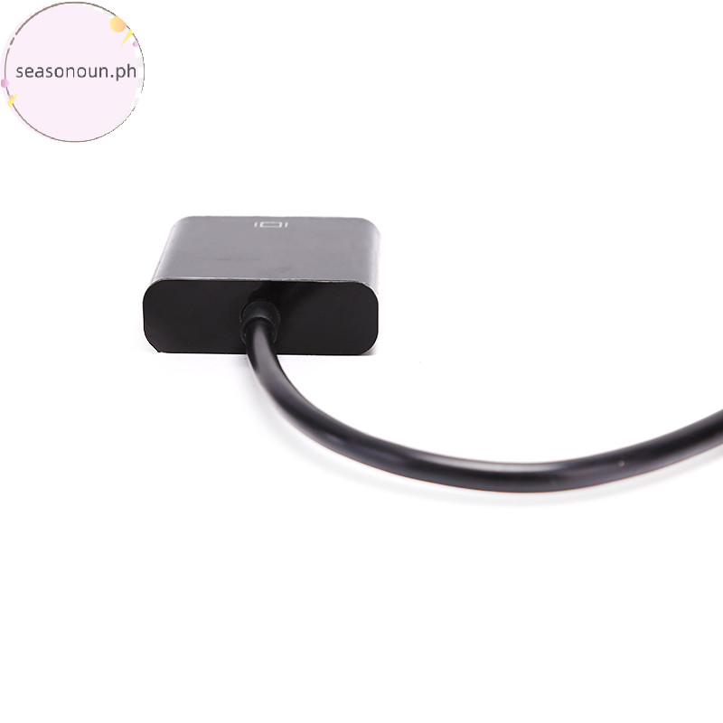 seasonoun 1080P HDMI Male to VGA Female Video Cable Cord Converter ...