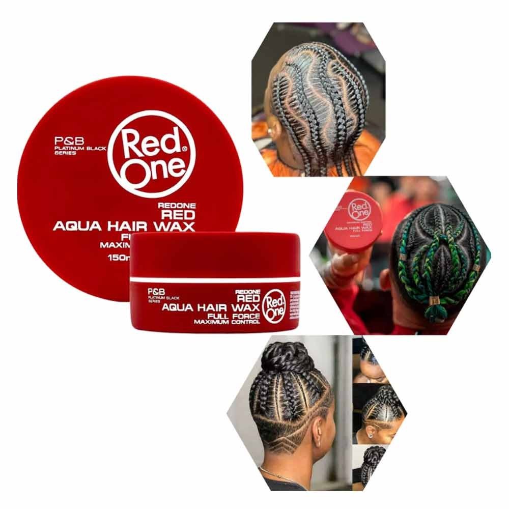 RED ONE Hair Wax Full Force Pomade 150ml | Shopee Philippines