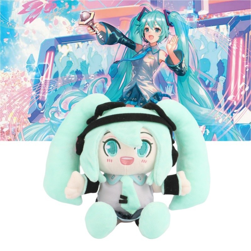 Hatsune Miku Plush Toy Adorable Anime Merchandise Doll High-Quality ...