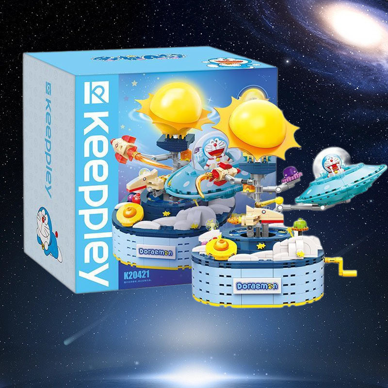 Keeppley Doraemon Building Blocks Universe Adventure Series Assembled ...