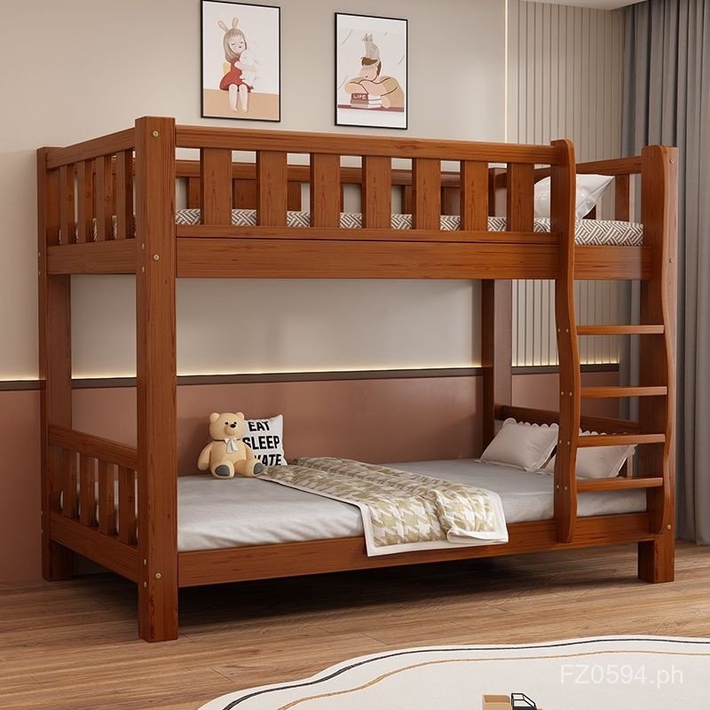 Adult School Dormitory Bunk Bed Bunk Bed Wooden Bed Two-Layer Bunk Bed ...