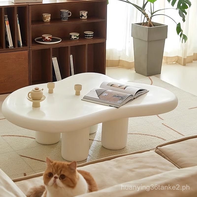 Cloud Coffee Table for Living Room, Small Apartment, Cream Style ...