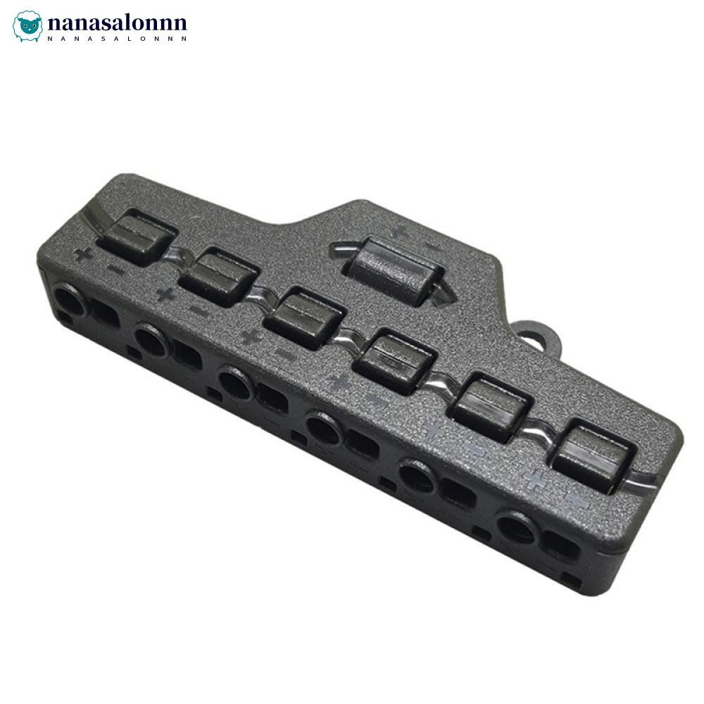 NANASALONNN 1 In 6 Out Line Splitter Quick Connect Low Voltage Wire ...