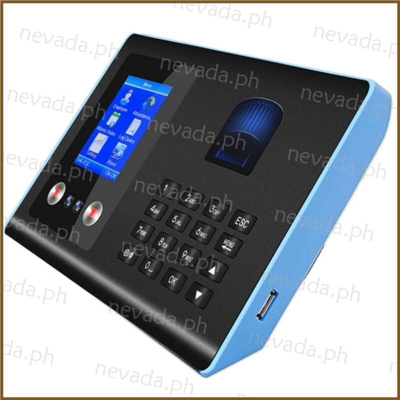 Nevʚ ɞ US Standard Face Biometric Fingerprint Employee Attendance ...