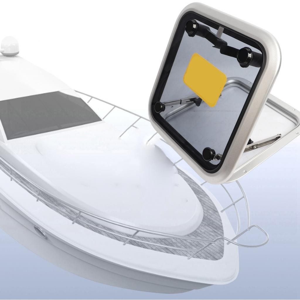 Wowowi Akozon Boat Ventilation Hatch Window 360x360mm Push Out Deck ...