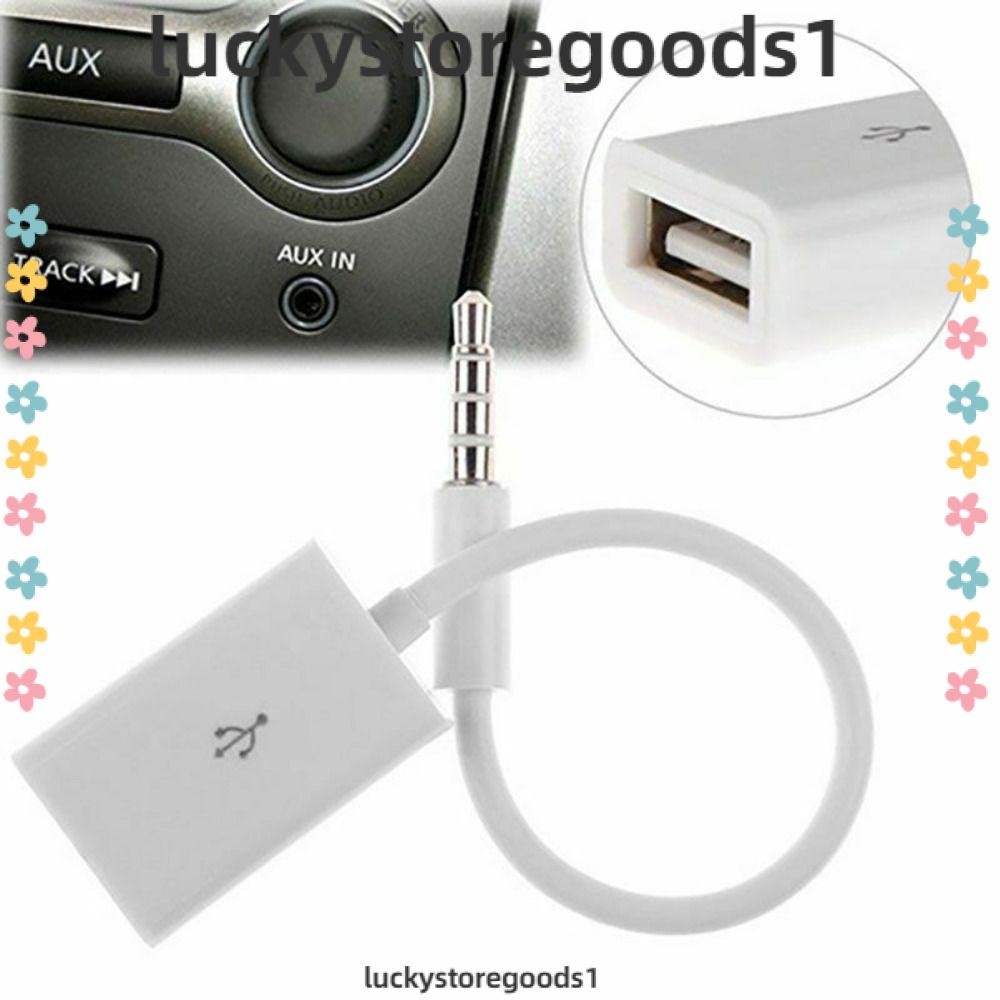 LUCKYSTOREGOODS Adapter Cable, USB Adapter Cable Car Audio Cable Car ...