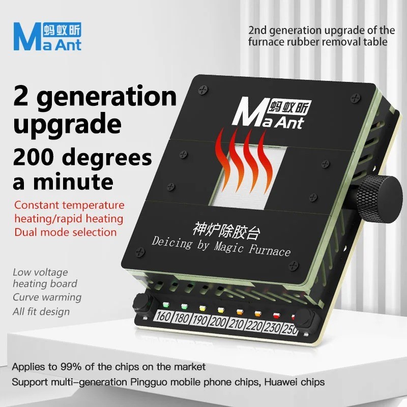 MaAnt SL-2 YCS 2S Mobile Phone Motherboard NAND CPU Heating Rework Platform IC Chip Desoldering ...