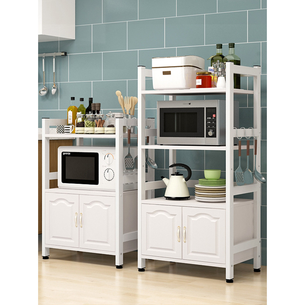 Kitchen Storage Rack Floor-standing Multi-layer Oven Organizer Rack ...