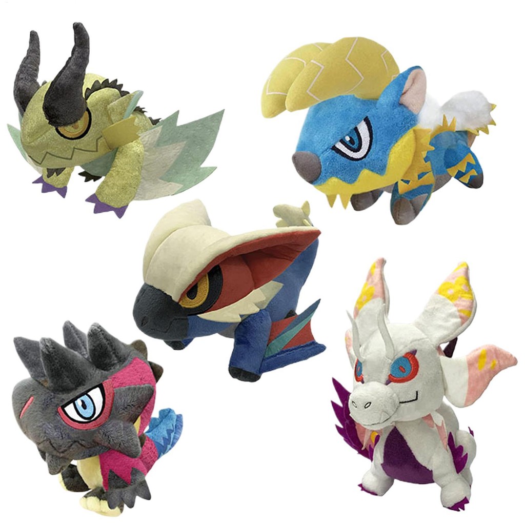 Monster Hunter Game Figure Stuffed Dolls Game Peripheral Plushie for ...