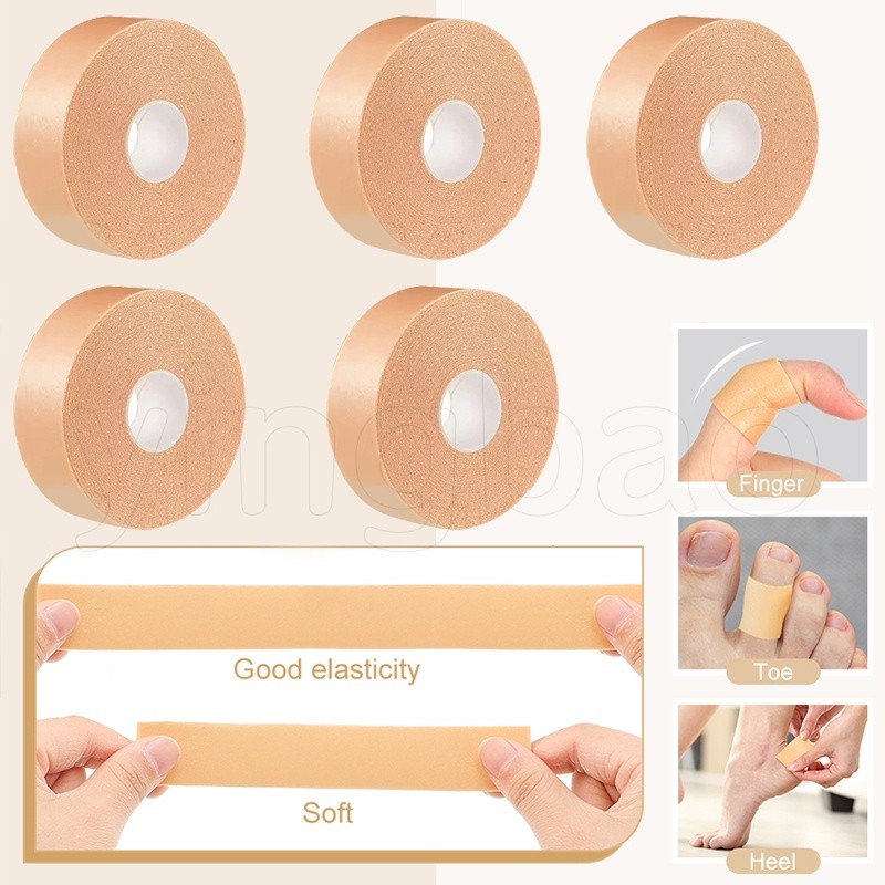 5Rolls / 25 Meters Foot Corn Calluses Toe Finger Protector Tape Bunion ...