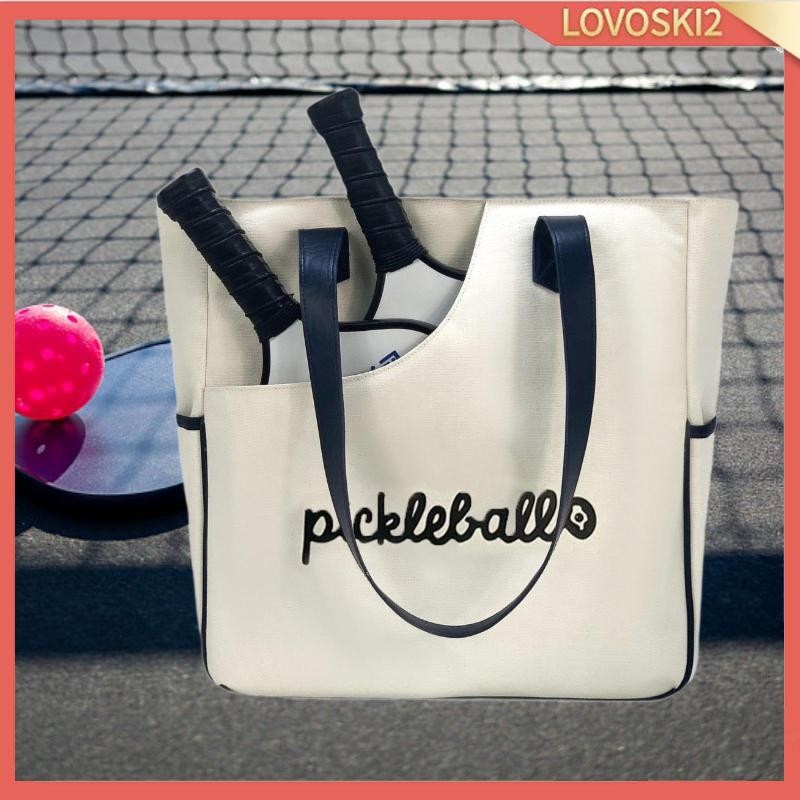 [Lovoski2] Tennis Tote Bag Racket Holder Outdoor Pickleball Racket Bag ...