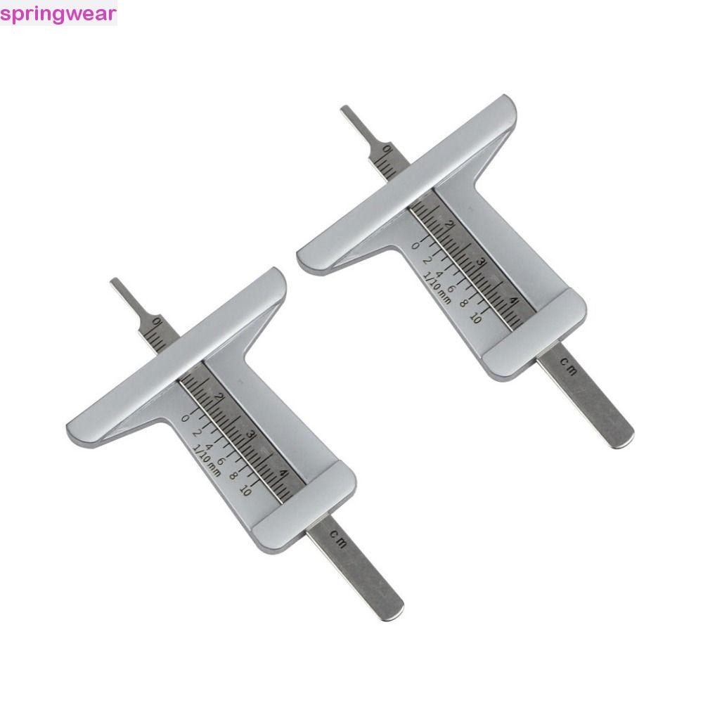 SPRINGWEAR 2pcs Tire Tread Depth Gauge, Precision Professional Car Tire ...
