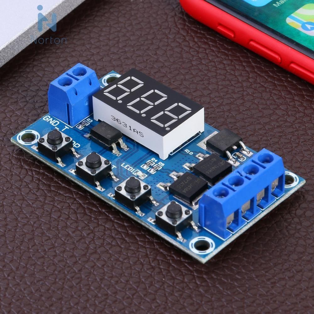 DC12V 24V Dual MOS Time Delay Trigger Cycle Timer Control Module w/Optocoupler # [nortons.ph ...