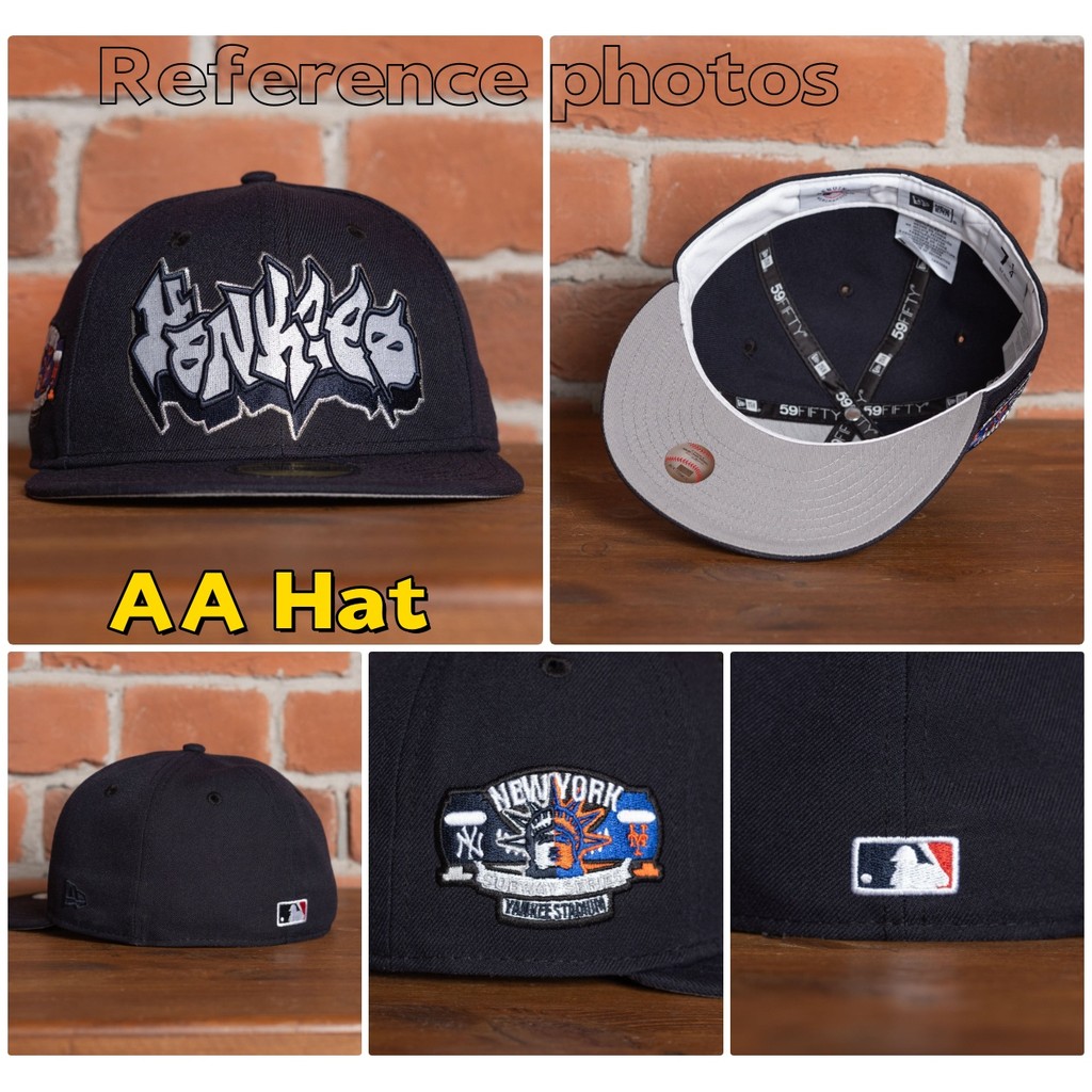 New Er.a1 MLB New York Yankees Subway Series Yankee Stadium Grey Uv ...