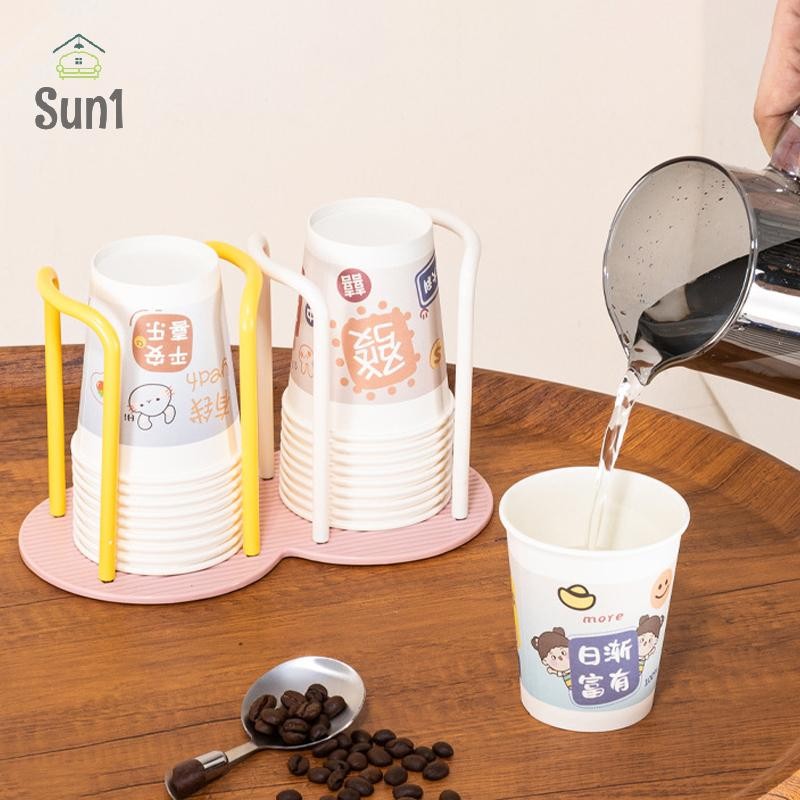 Sun1> New Kitchen Paper Cup Holder Disposables Cups Picker Light Luxury ...