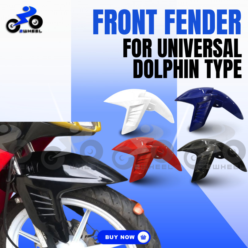 MOTORCYCLE PARTS UNIVERSAL DOLPHIN TYPE FRONT FENDER | Shopee Philippines