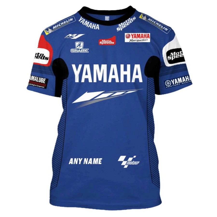 Custom Yamaha MotoGP Racing Michelin Motospeeds Summer for Summer Men's ...