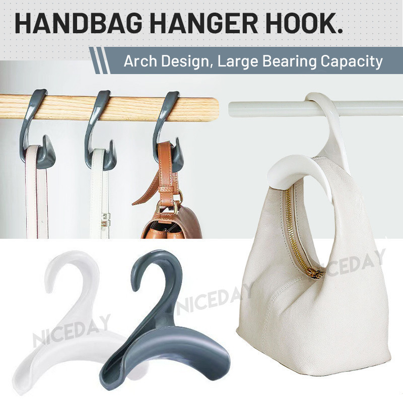 10Pcs Acrylic Handbag Hanger Rack Arch Bag Storage HangersWon't Let ...