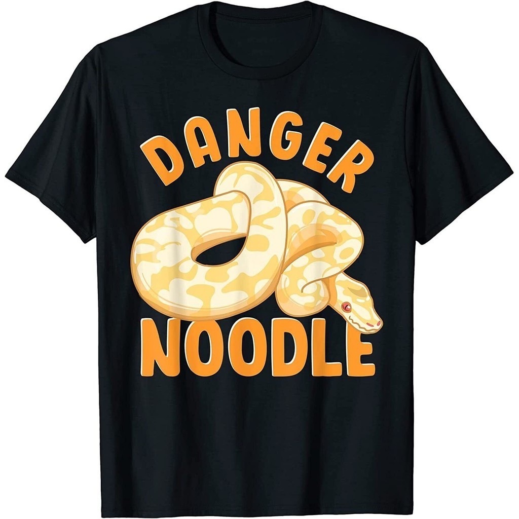 Funny Danger Noodle Snake Boys Snakes Meme Snek Ball Python T-Shirt ...