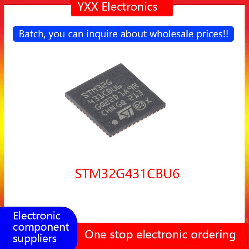 Original STM32G431CBU6 UFQFPN-48 ARM Cortex-M4 32-bit Microcontroller MCU | Shopee Philippines