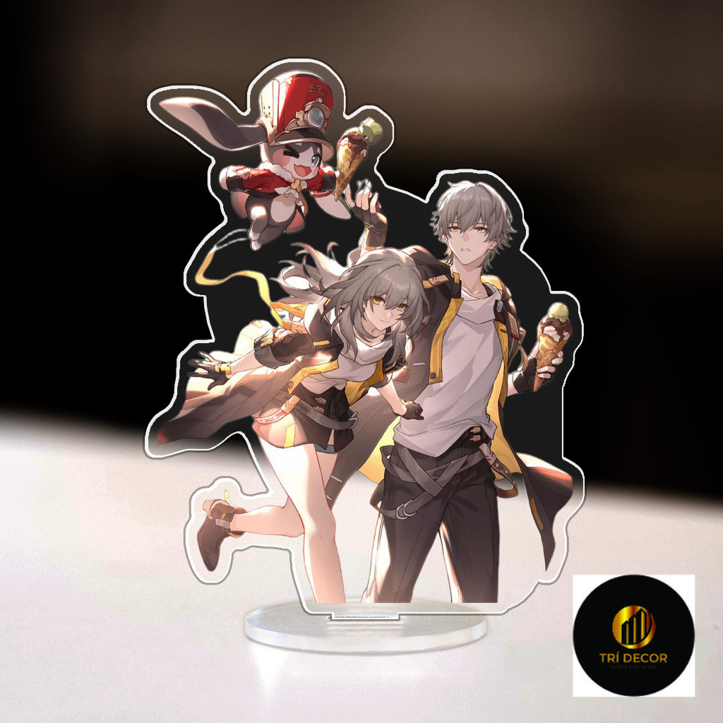Standee Model Stelle Honkai Star Rail Keychain Table Corner Decoration ...