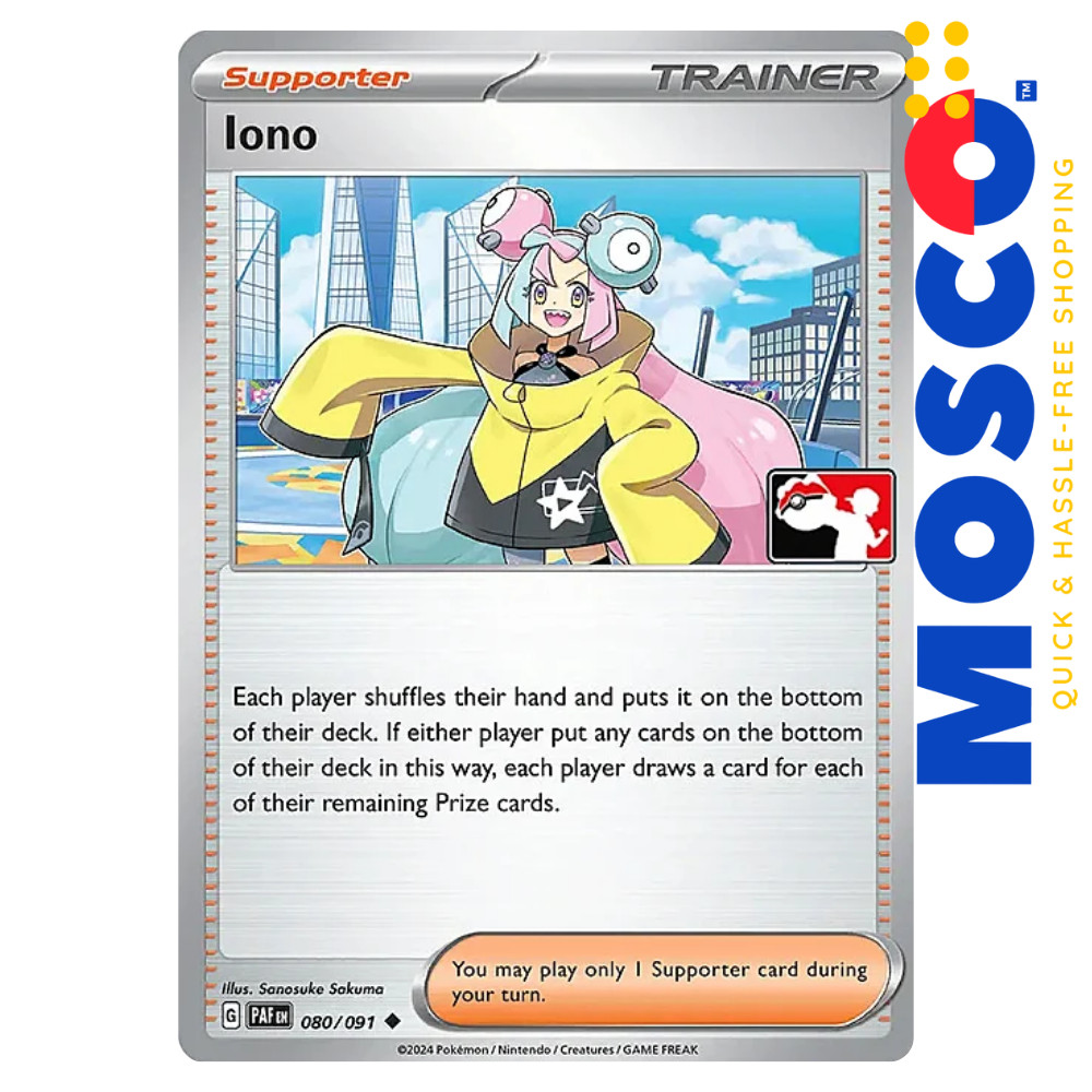 Iono - Prize Pack Series Cards | Pokemon TCG | Shopee Philippines