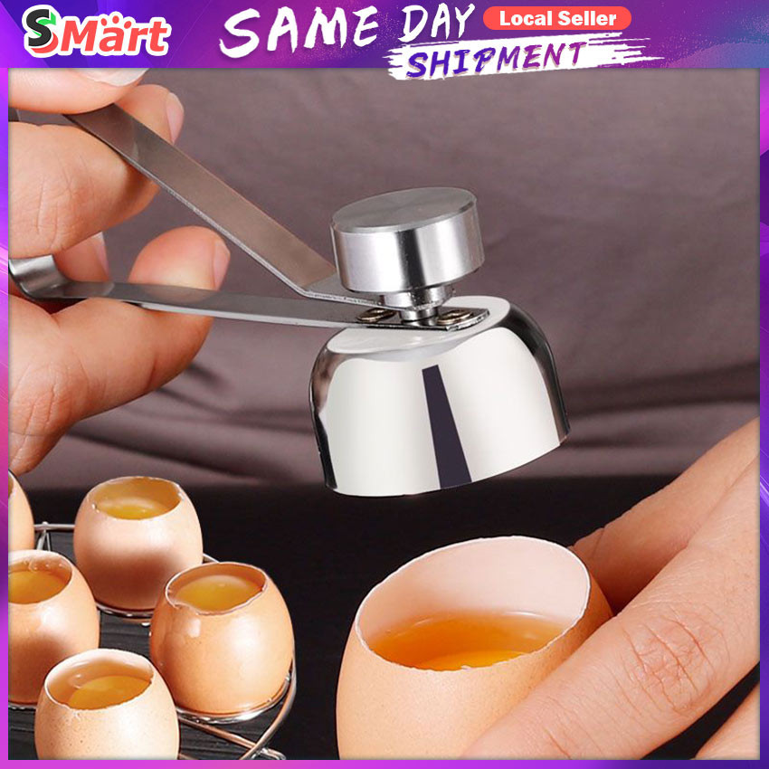 Stainless Steel Egg Eggshell Opener Eggshell Cutter Egg Topper Shell Opener Creative Kitchen ...