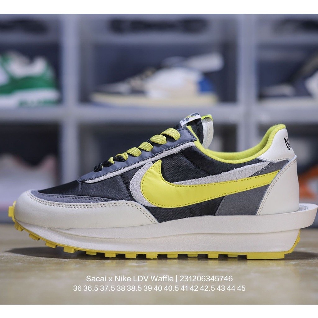 Undercover x Sacai x Nike LDV Waffle Daybreak Overlap casual sports ...