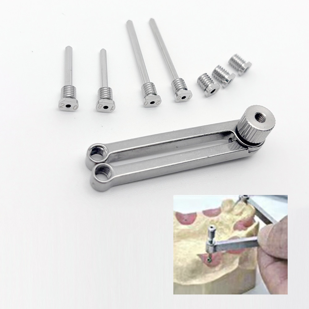 Set Dental Implant Para Drill Aid Implant Guide Tool Oral Parallel ...
