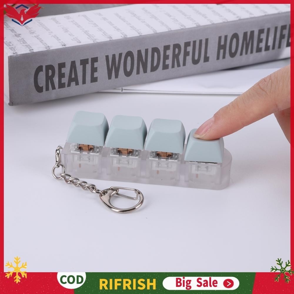 [Rifrish.ph] Keyboard Key Toy Button Keycap Fidget Keychain ...