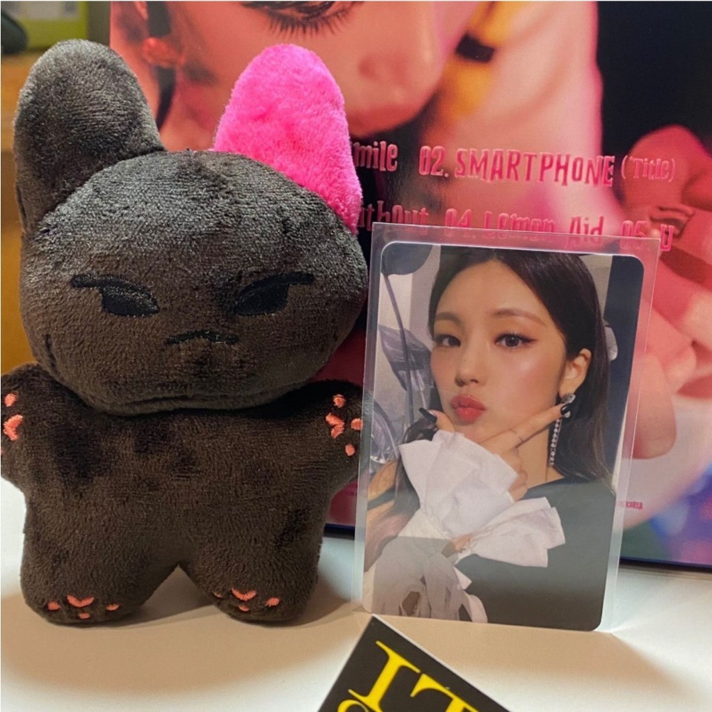 Kpop ITZY Yeji Plush Keyring Plush Dolls Cute Cartoon Stuffed Animal ...