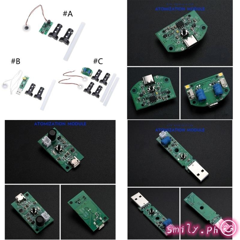 SMLILY USB Dual Humidifier Module Electronic DIY Kit 20mm Ultrasonic ...