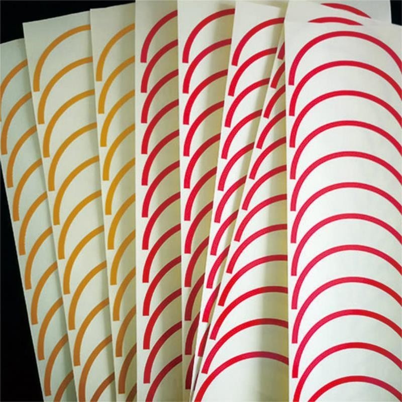 Pressure Gauge Sign Indicator Sticker Reflective Red Arrow Instrument ...