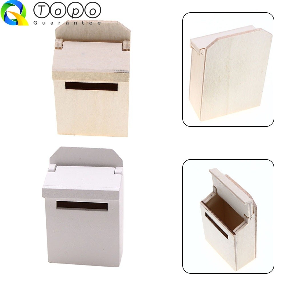 ⭐Ready Stock⭐ Miniature Blank Mail Box House Mini Mail Box Miniature ...