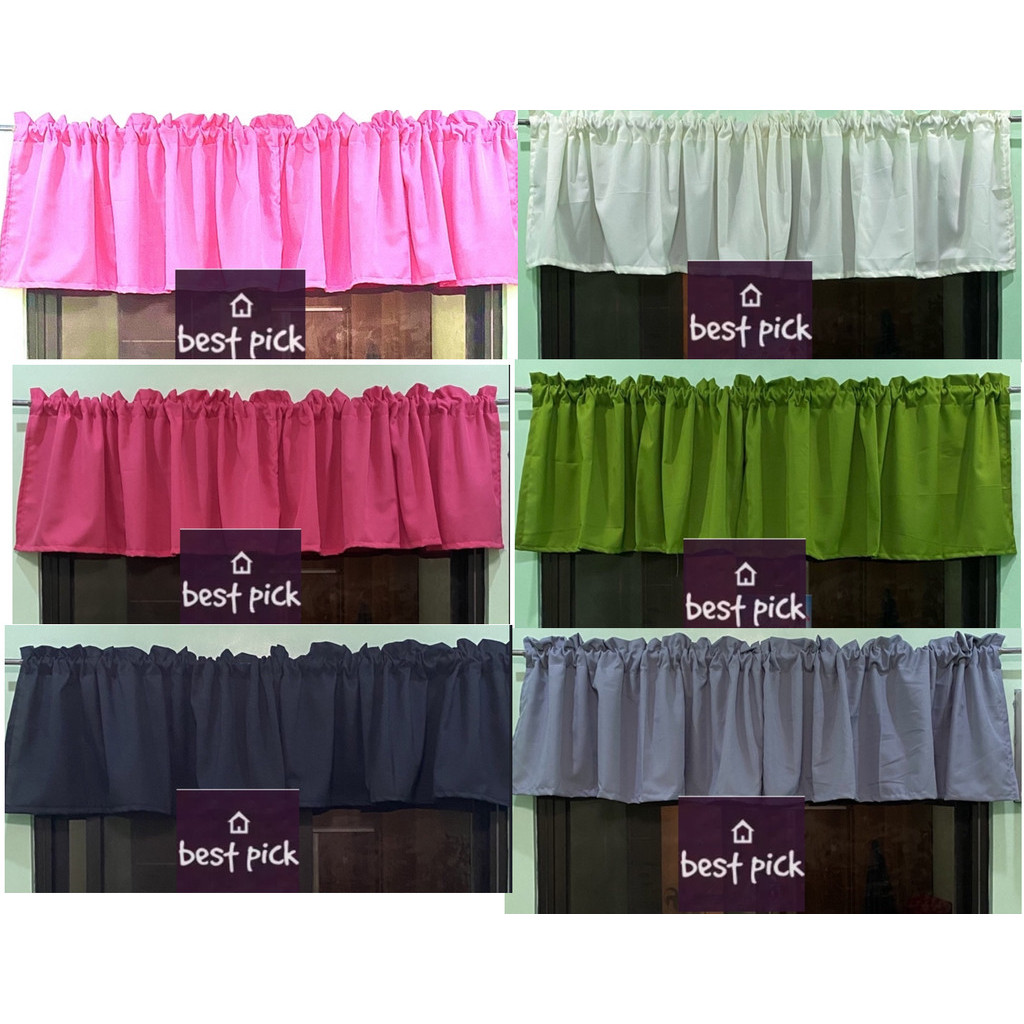 PLAIN VALANCE CURTAIN/School Curtain 15*58inches/sold per piece ...