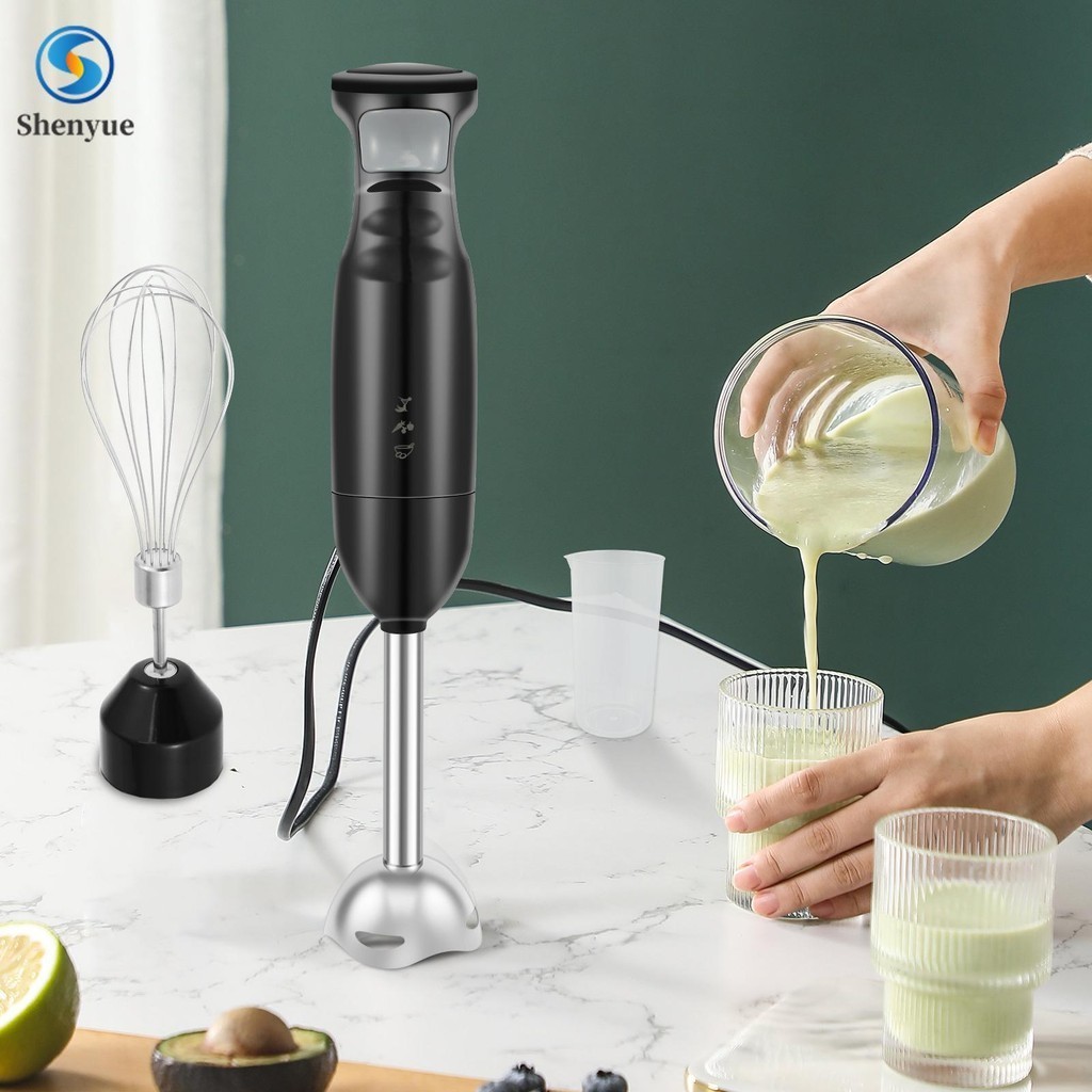Hand Blender 300W Electric Stick Blender with Stainless Steel Blade ...