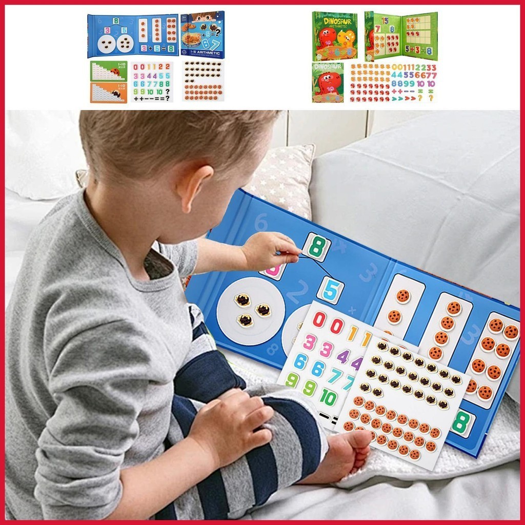 Magnetic Math Manipulatives Colorful Counters Addition and Subtraction ...