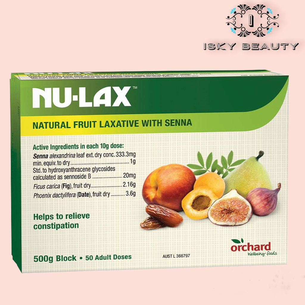 SALE!!! Nulax Fruit Laxative Block 500g 50 adult doses (EXPIRED 8/26 ...