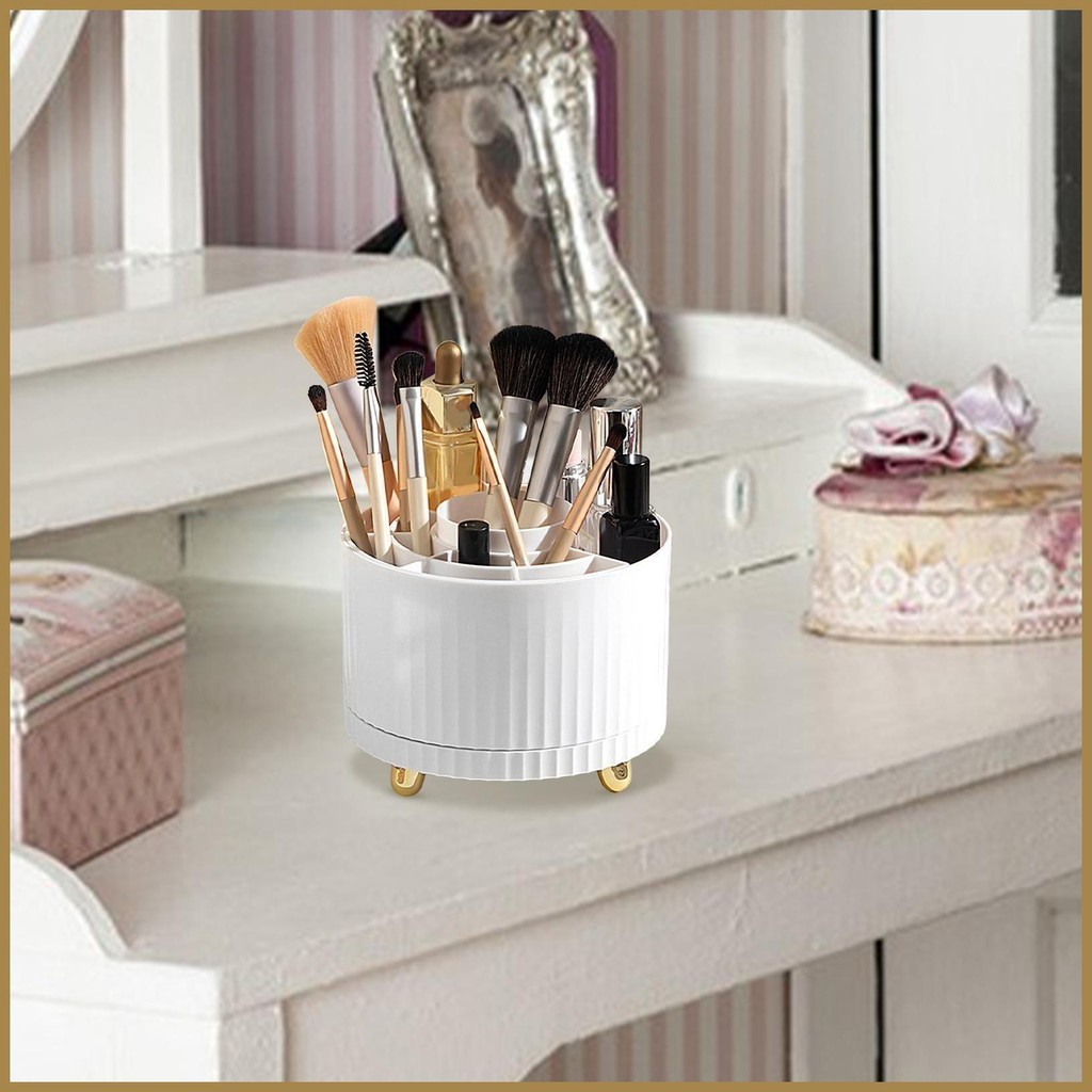 Rotating Pen Holder Art Supply Storage Box Marker Holder Spinning Pen ...