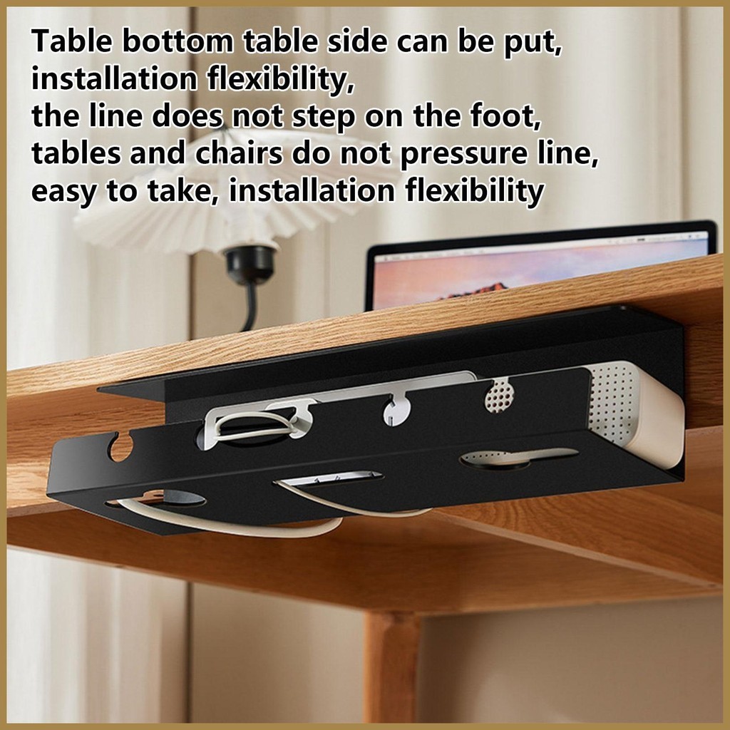 Cable Management Under Desk No Drill Cable Management Box Under Desk ...