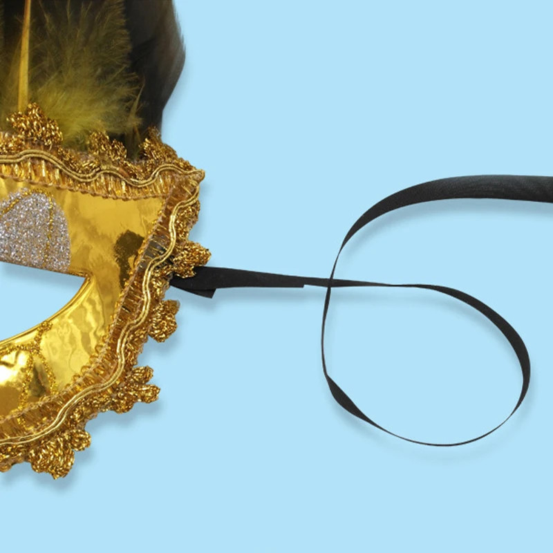 Venetian Masquerade Halloween Indian Mask Cosplay Women Eye Masque Bar ...