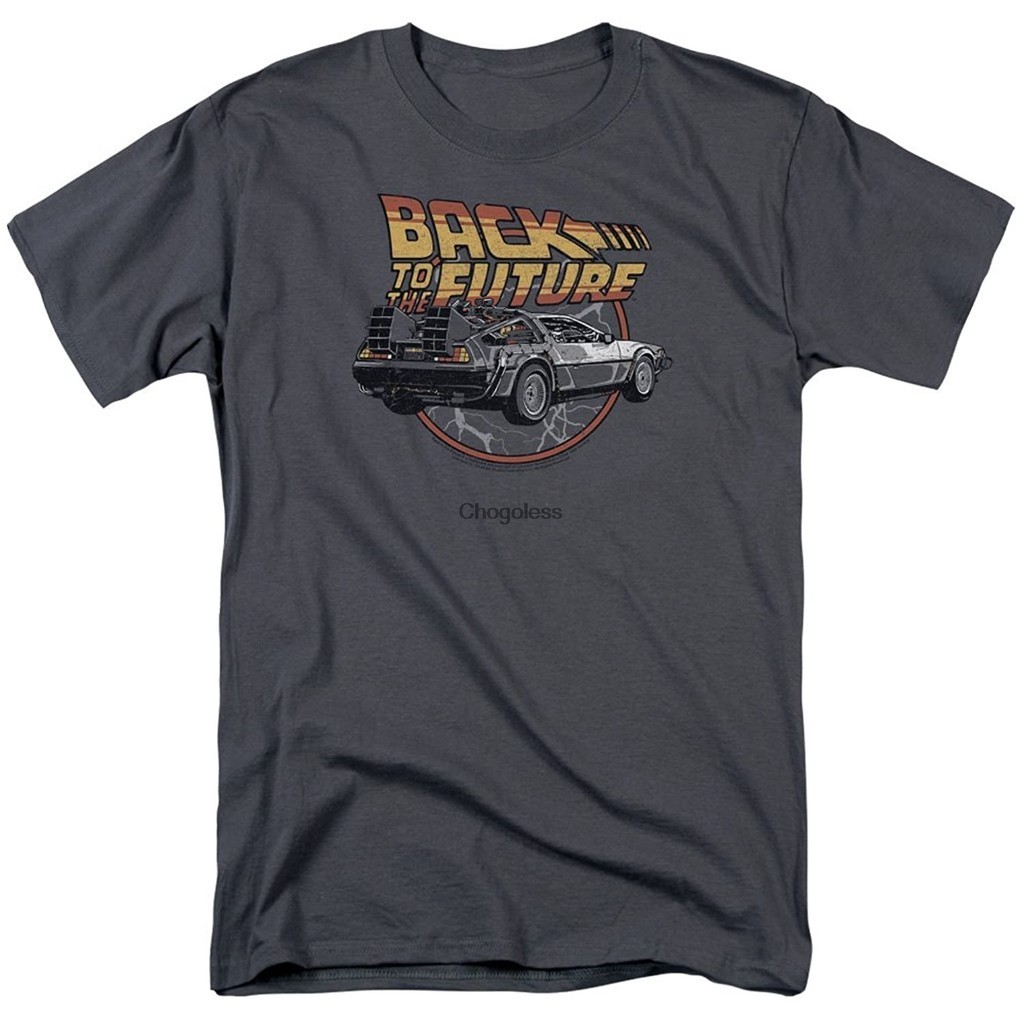 Back To The Future Mens Time Machine TShirt | Shopee Philippines