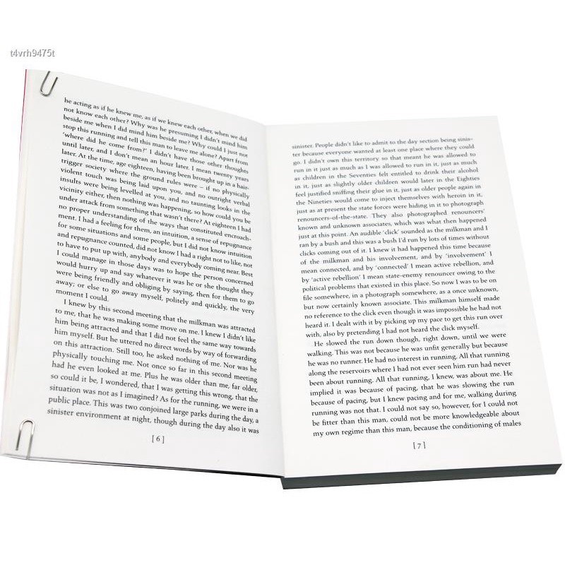 COD/English original Milkman milkman 2018 Booker Prize winner full ...