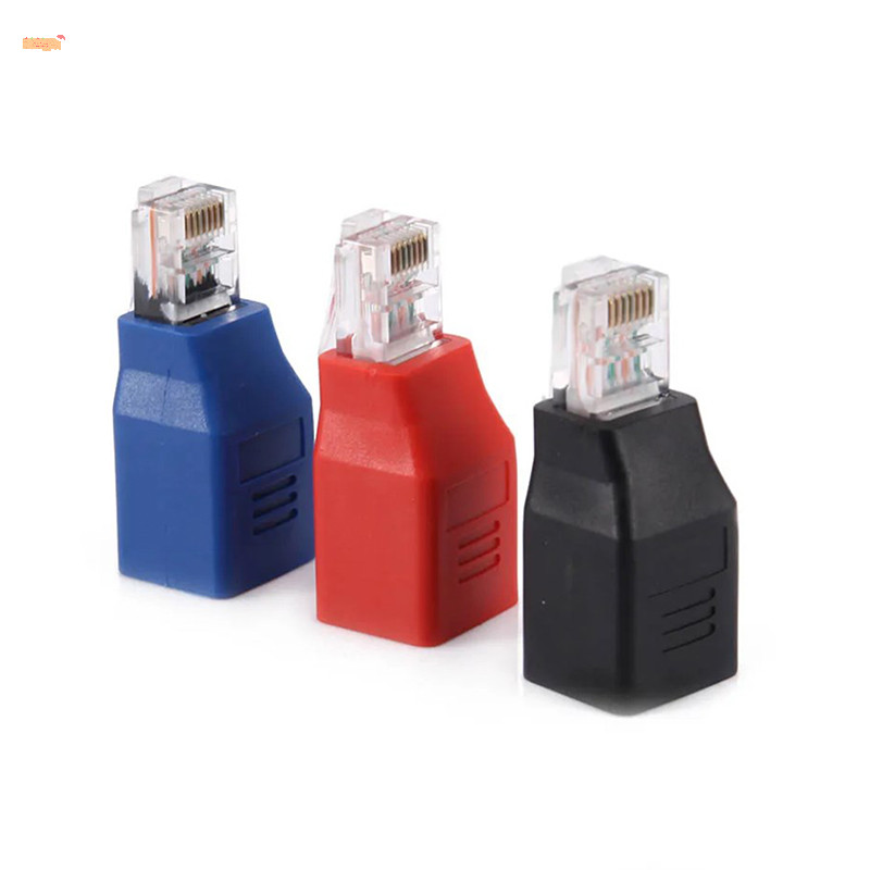 Sweet RJ45 M/F Crossover Adapter Male To Female Crossed Ethernet Cable ...