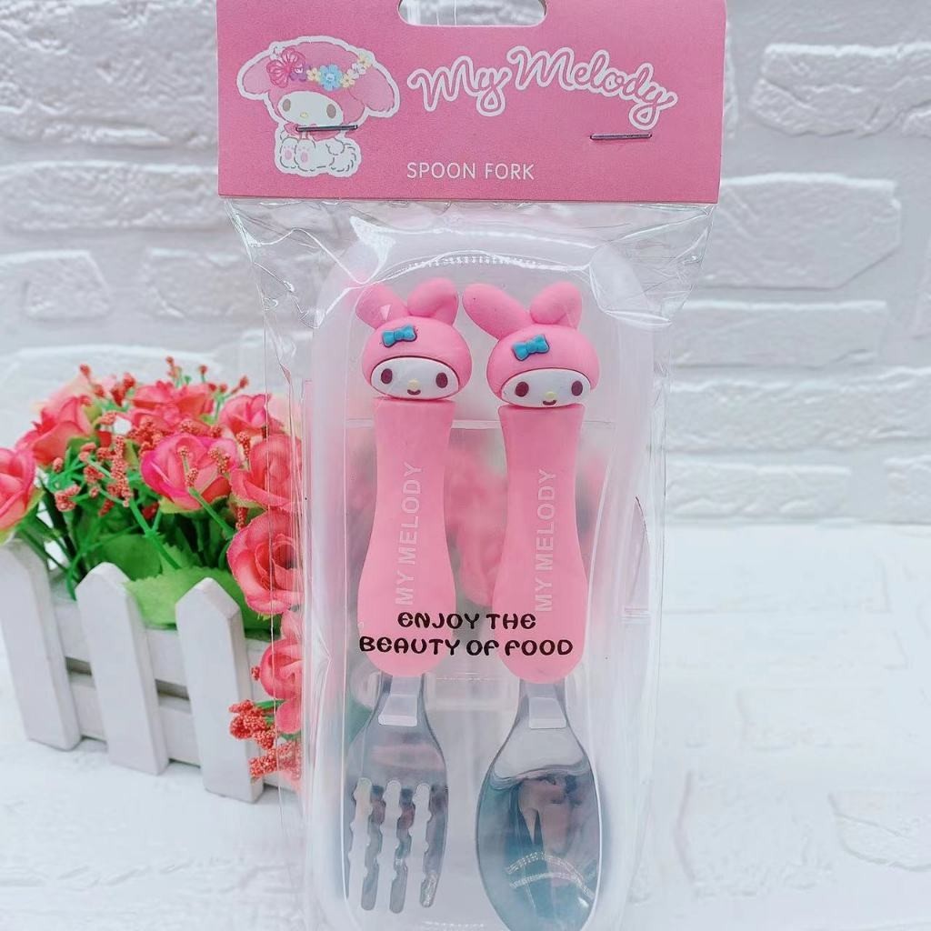 Children's Cutlery Stainless Material 304 Character Cartoon Melody ...
