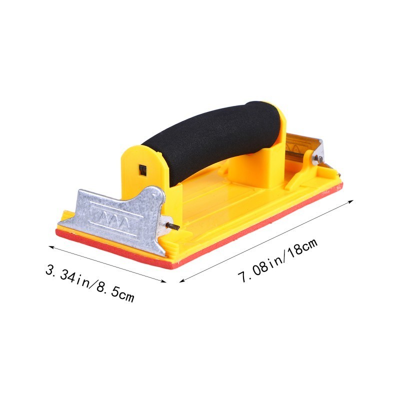 Sandpaper Holder Hand Sander with Sponge Handle Grinding Polished Tools ...
