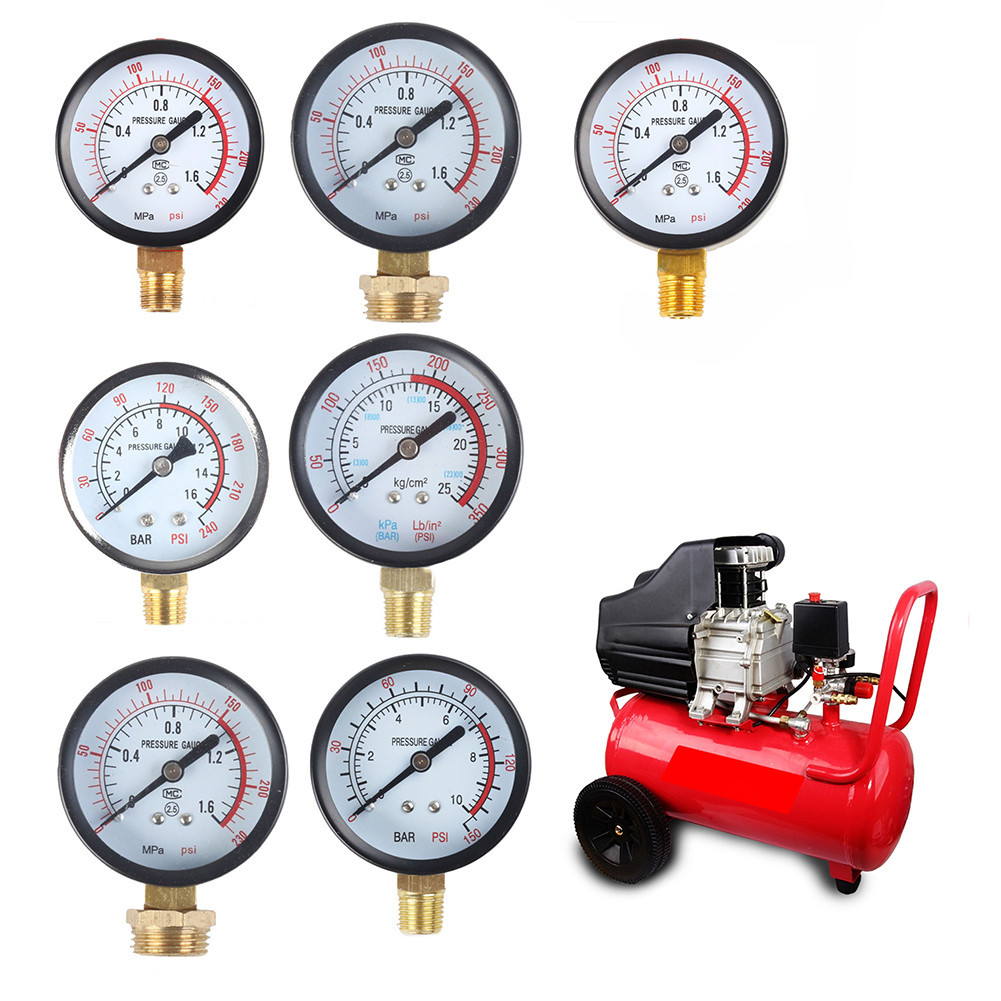 Accurate Measurement PSI Pressure Gauge Meter Y Air Compressor Y ...