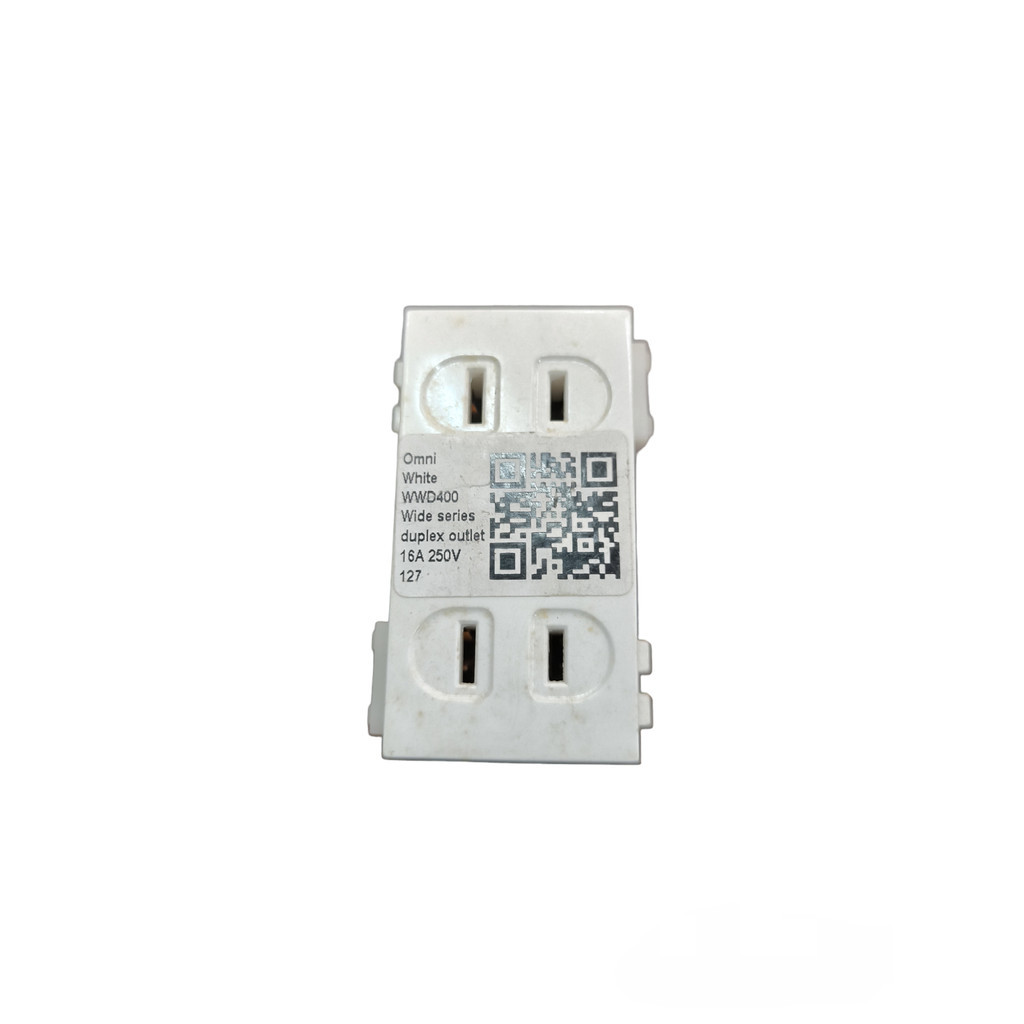 Panasonic Duplex Flat Pin Outlet 15A 250V Wide Series - WWD-400 ...