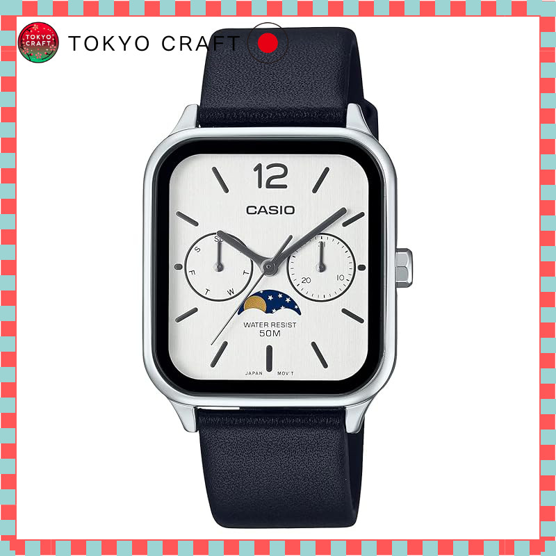【direct from Japan】 CASIO Standard Moon Phase Analog Men's Watch ...